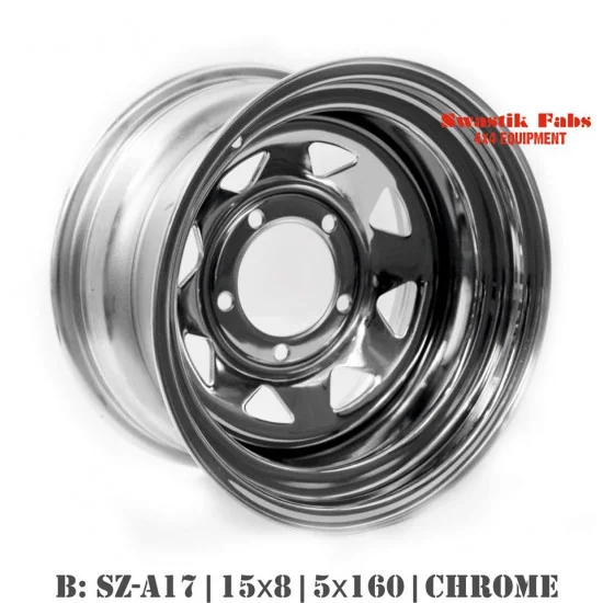 Steel Wheels for Mahindra Thar, Scorpio & Bolero