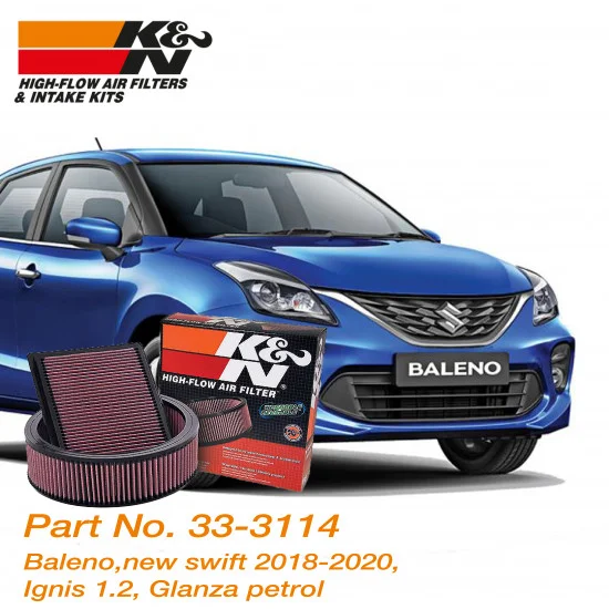 K&N Engine Air Filter: High Performance, Premium, Washable, Replacement ...