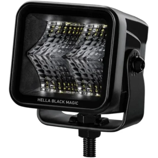 HELLA 358176811 Black Magic LED Series 3.2" Cube Set - LED Flood Light ...