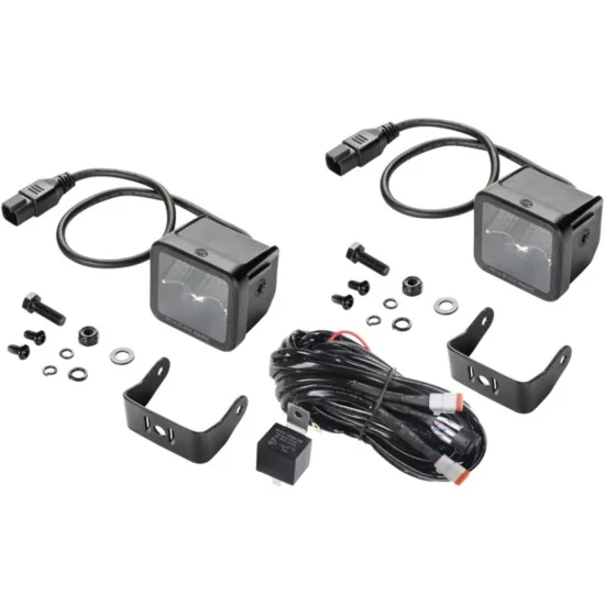HELLA 358176821 Black Magic LED Series 3.2'' Cube Set - LED Spotlight ...
