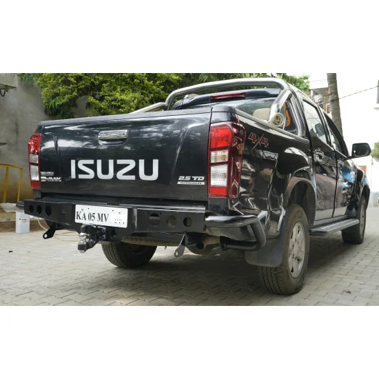 V cross rear bumper V-1