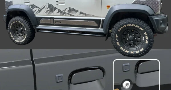 Elevate your Jimny’s style and functionality today with our Keyhole ...