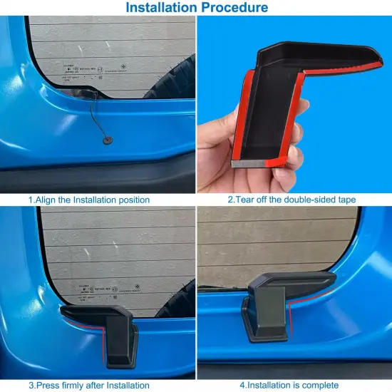 Rear defogger guards for Suzuki Jimny