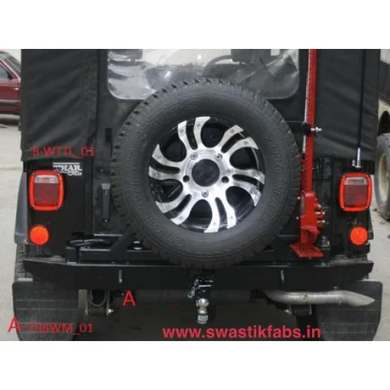 Thar Rear Bumper With Tire Mount. P/N-TRBWM_01